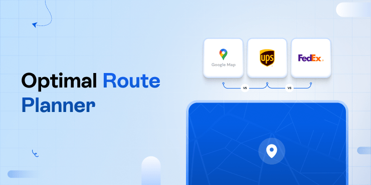 Comparing Fedex vs UPS vs Google Maps Route Planner