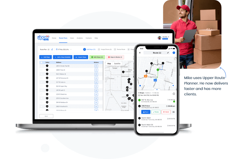 Delivery Route Planning And Route Optimization Software