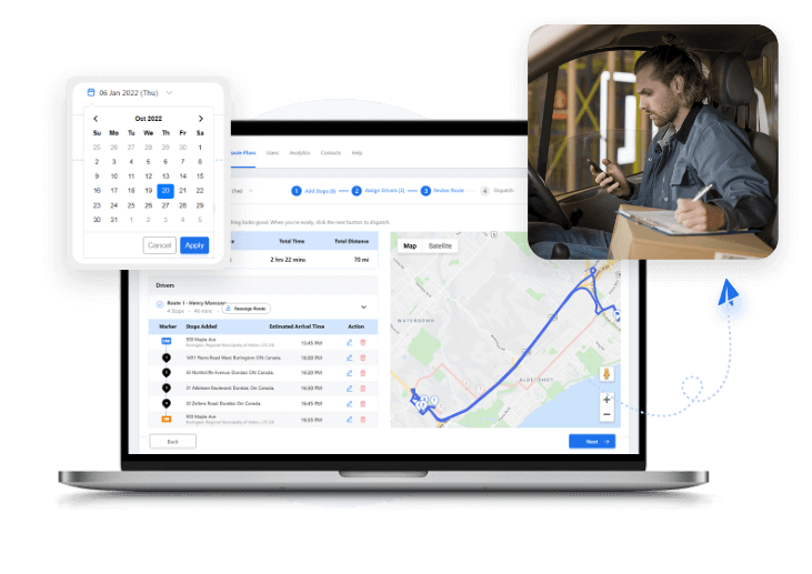 All In One Multi Driver Route Scheduling Software Upper