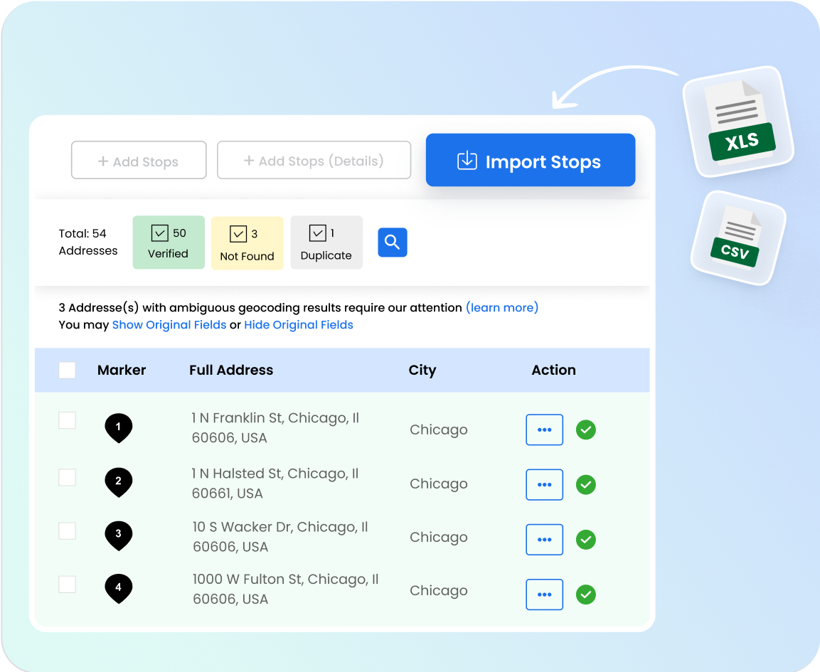 Flower Delivery Route Planning and Optimization software | Upper