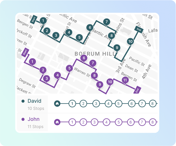 Logistics and Transportation Route Planning Software - Upper