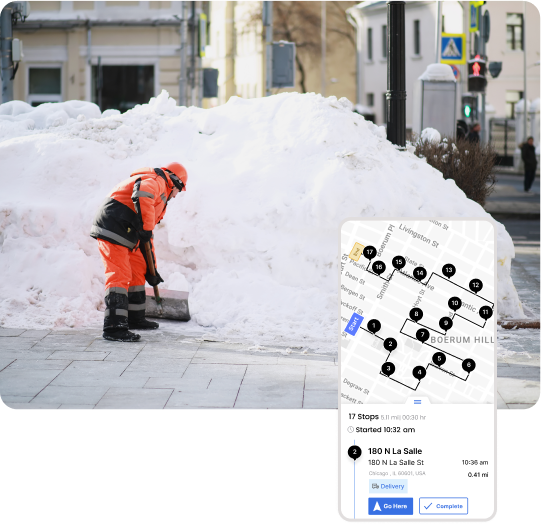 Snow Removal Route Planning and Optimization Software - Upper