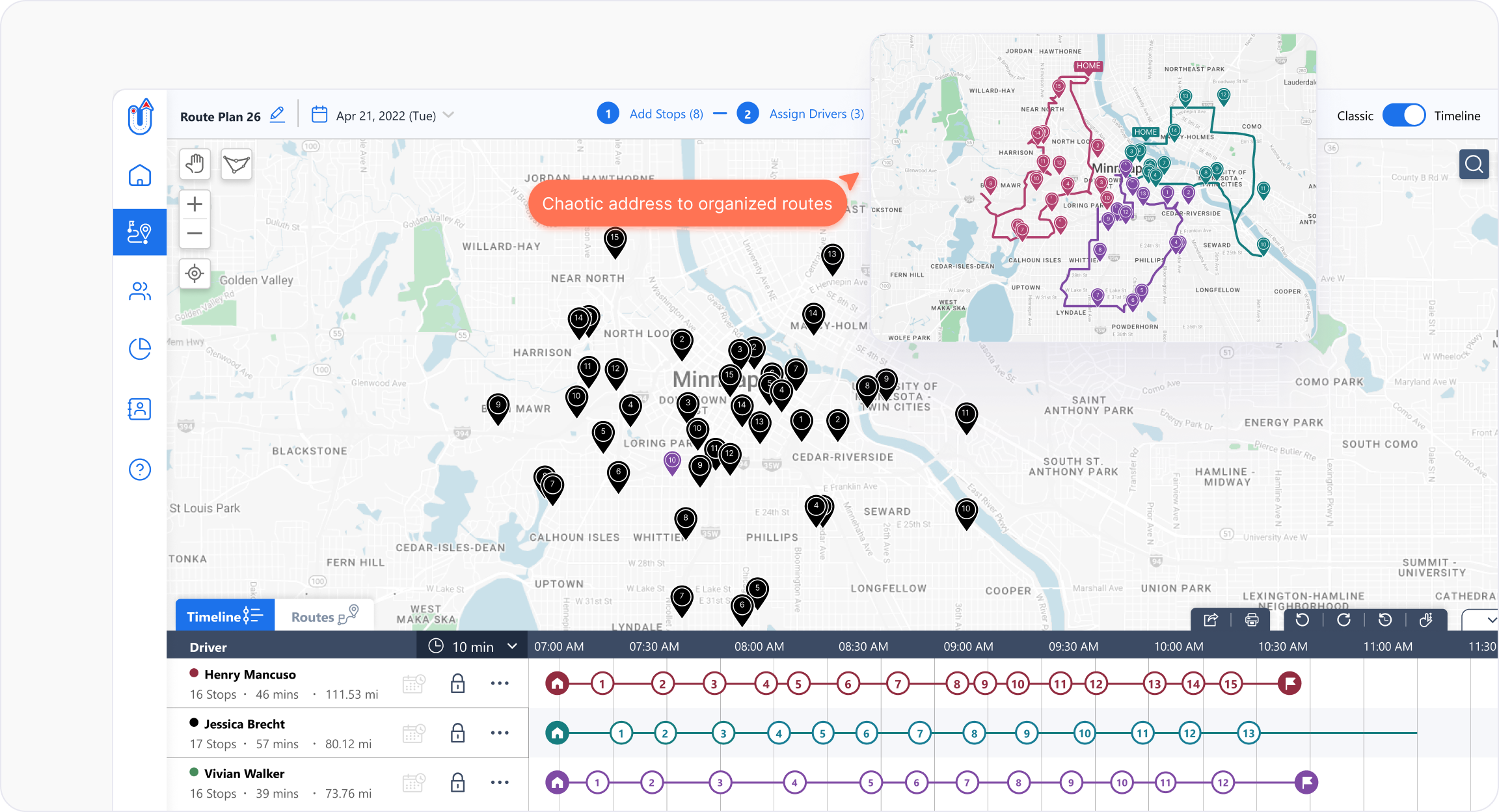 Route Planning, Scheduling, and Route Optimization Software