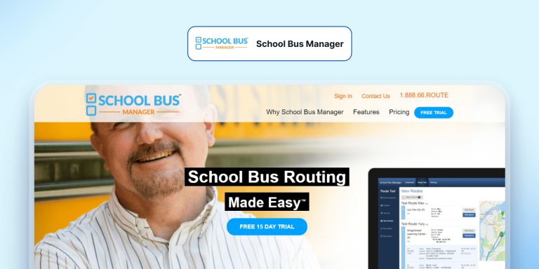 10 Best School Bus Routing Software | Features, Pricing, Reviews