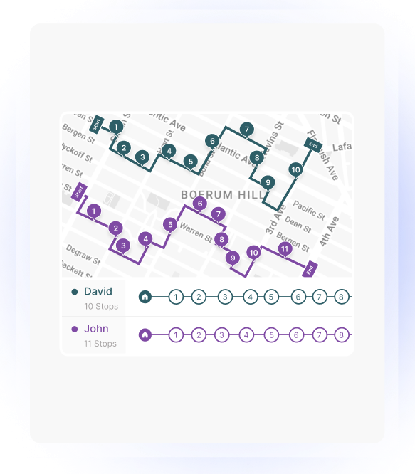 Plumbing Route Planning Software for Service Management