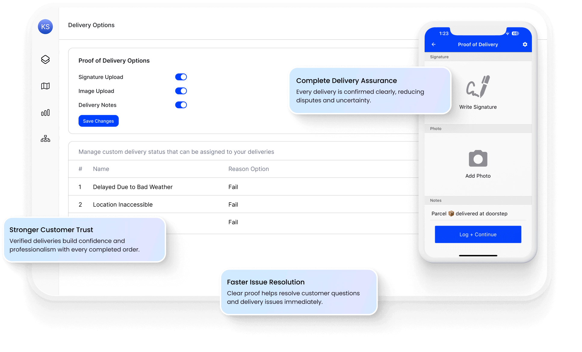 Easy-to-Use Proof of Delivery Software: Upper