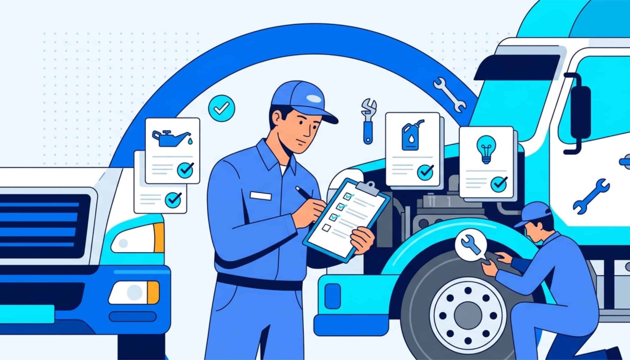 Fleet Maintenance Checklist: Essential Tasks for Every Fleet