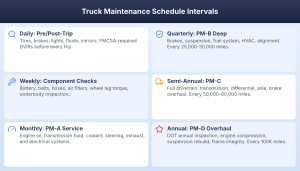Truck Maintenance Schedule: Complete Fleet Guide for [year]